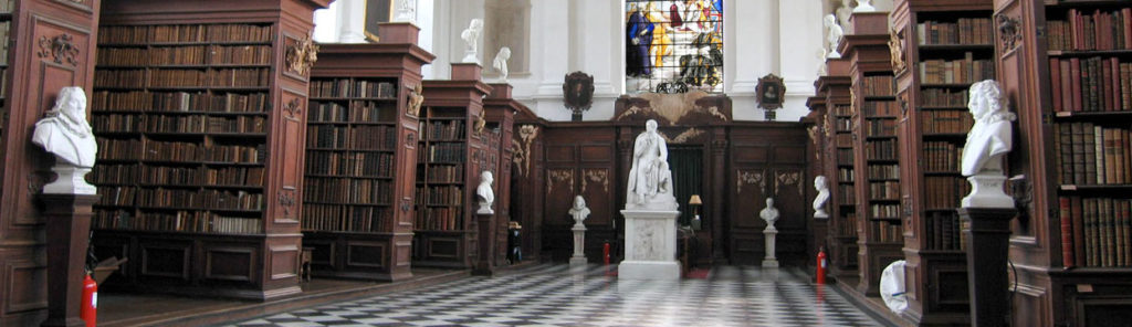 Wren Library. Cambridge University. In the public domain. | HOPOS – The ...
